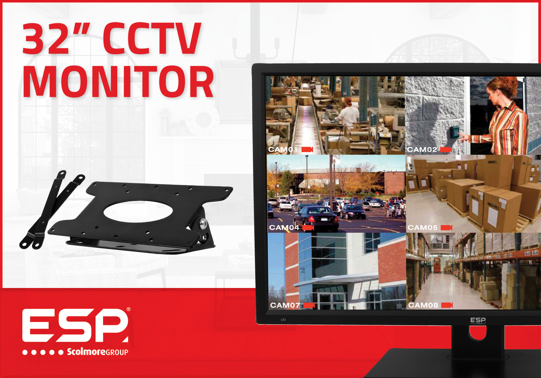 ESP introduces its largest CCTV monitor to date - BSEE
