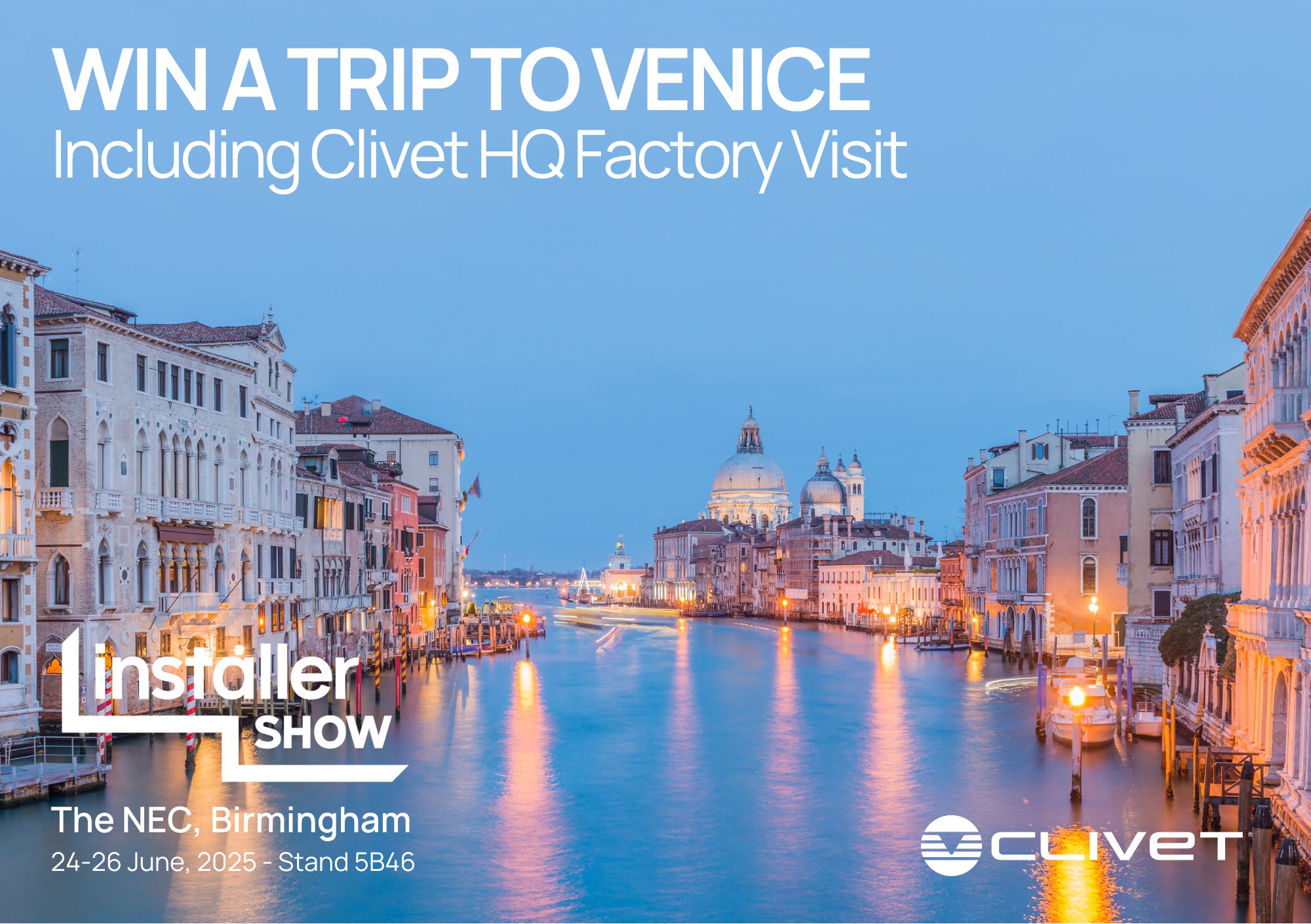 Clivet at Installer Show 2025: Welcome Out, open the door to a natural climate, innovation and ...