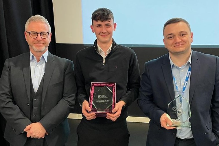 Chubb apprentice wins prestigious award - BSEE