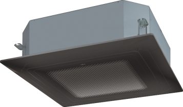 Fujitsu adds black grille for circular flow cassette - BSEE