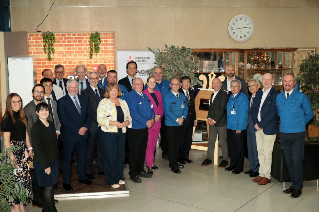 Mitsubishi Electric celebrates 30th anniversary of Livingston factory ...