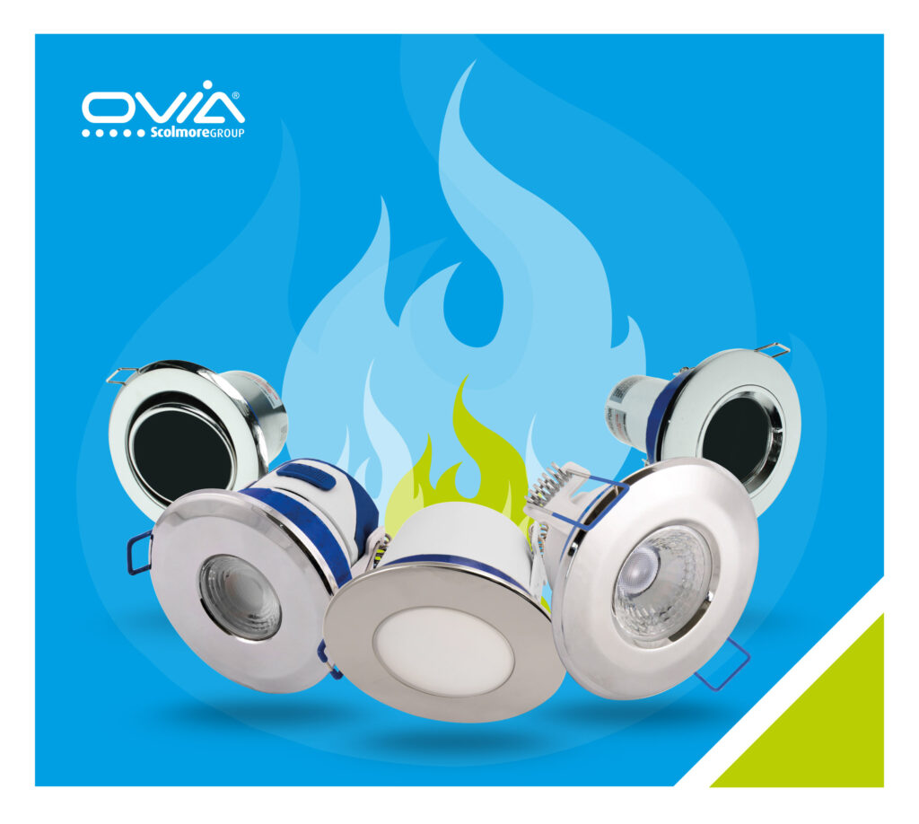 Ovia fire-rated downlights guarantee compliance in all ceiling types - BSEE