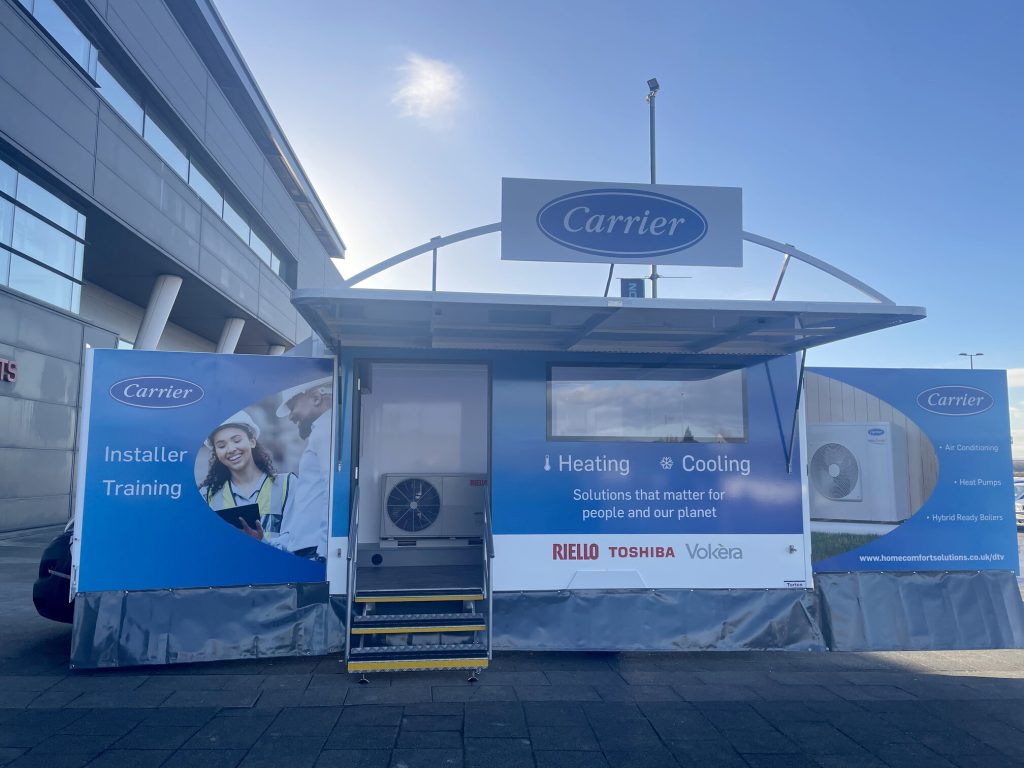 Carrier unveils training vehicle to kick off roadshow - BSEE